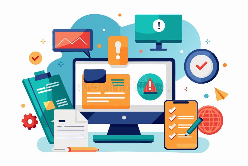 Errors Correction Stock Illustrations – 196 Errors Correction Stock ...