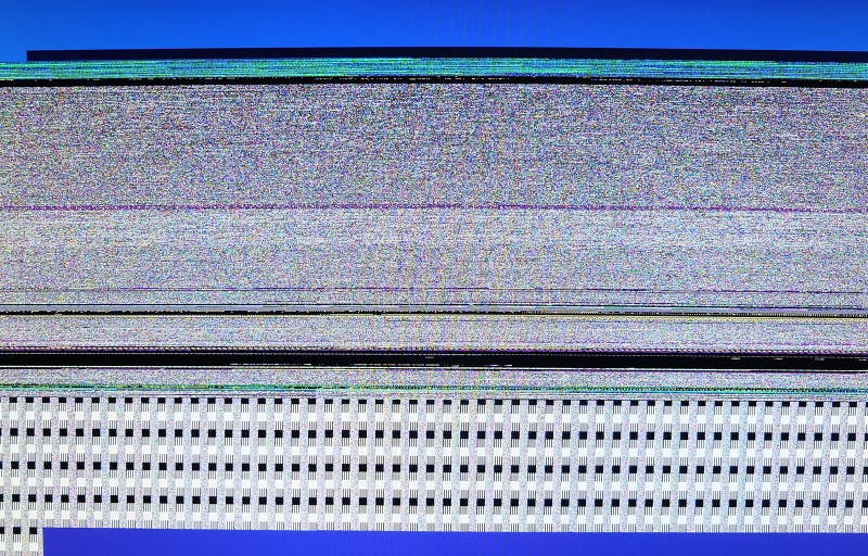 Computer Screen Error with Abstract Glitch Background Stock Photo ...
