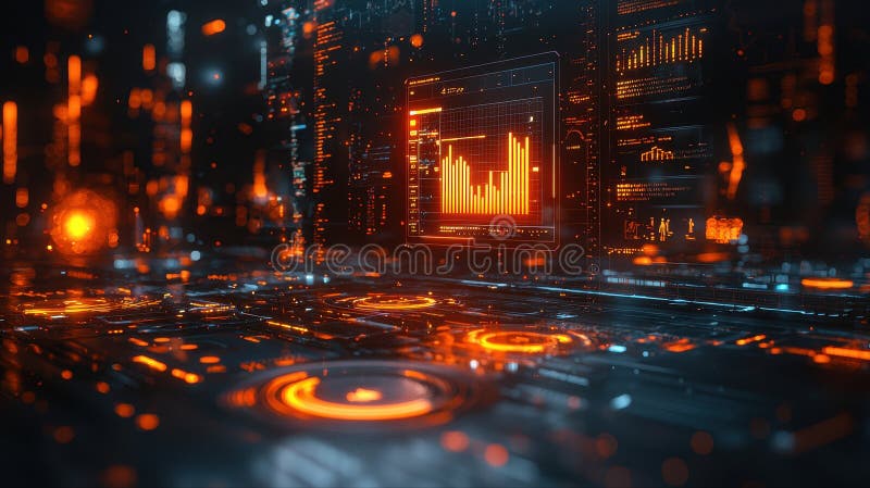 Computer Screen Featuring a Sound Wave Visualization Representing Audio ...