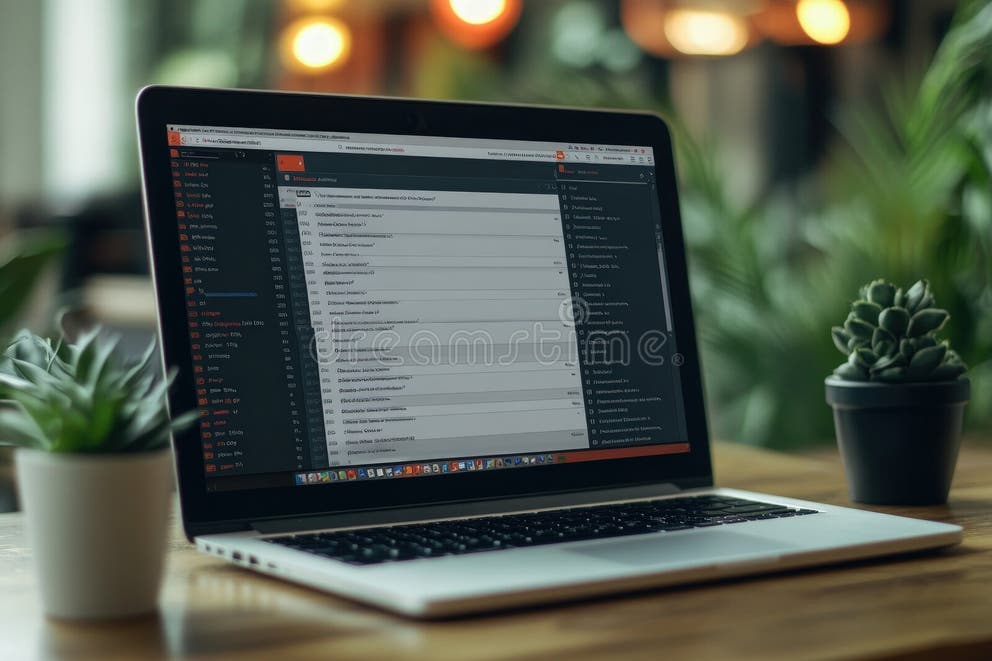 A Computer Screen Filled with Emails, Modern and Relatable, Workplace ...