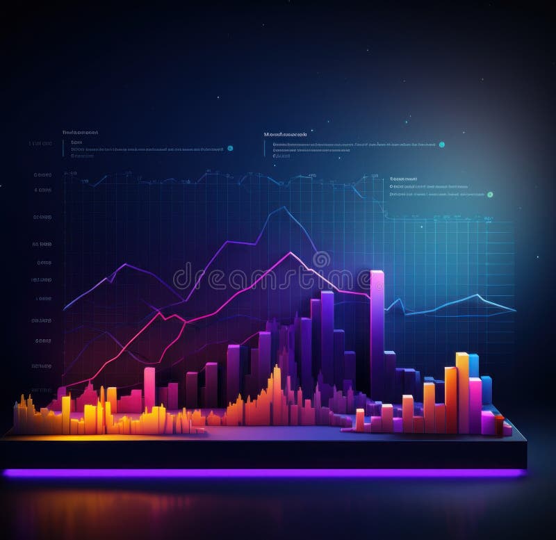 A Computer Screen with Graphs and Graphs on it. Generative AI Image ...