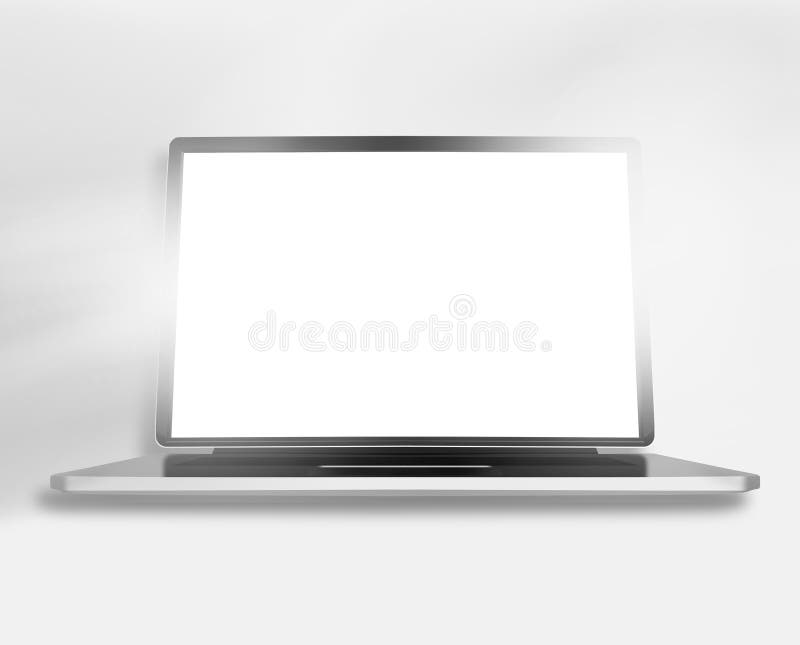 Computer Screen Illustration Stock Illustration - Illustration of ...