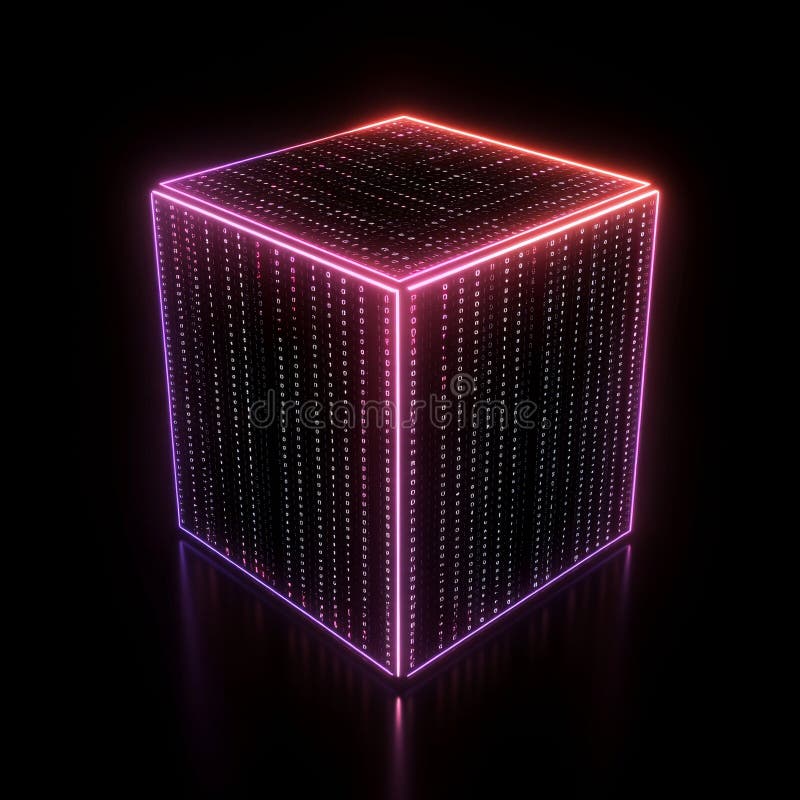 2,053 Digital Matrix Blue Binary Code Computer Screen Background Stock ...