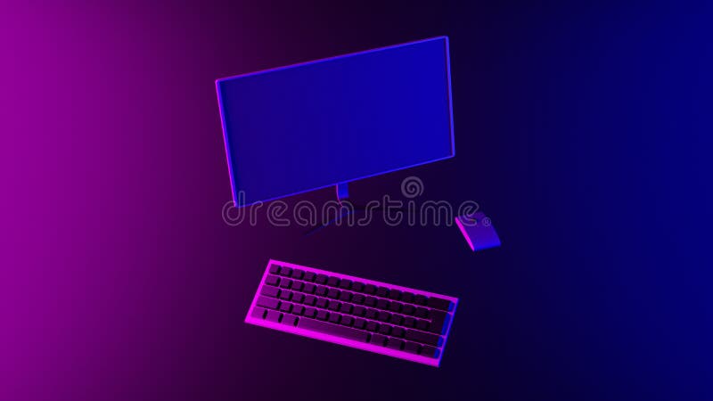 3d Mouse Neon Stock Illustrations – 483 3d Mouse Neon Stock ...