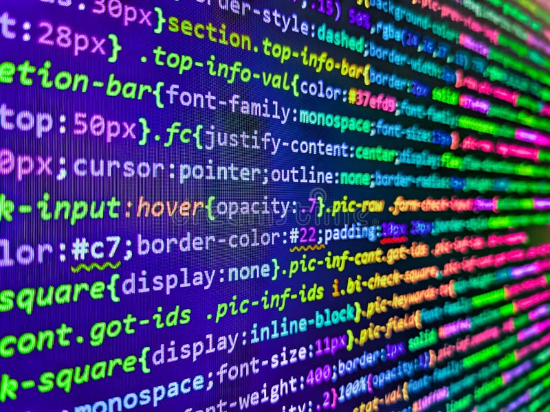 Computer Screen Shot With Binary Code And Smartphone Great Concept For Technology Computer And