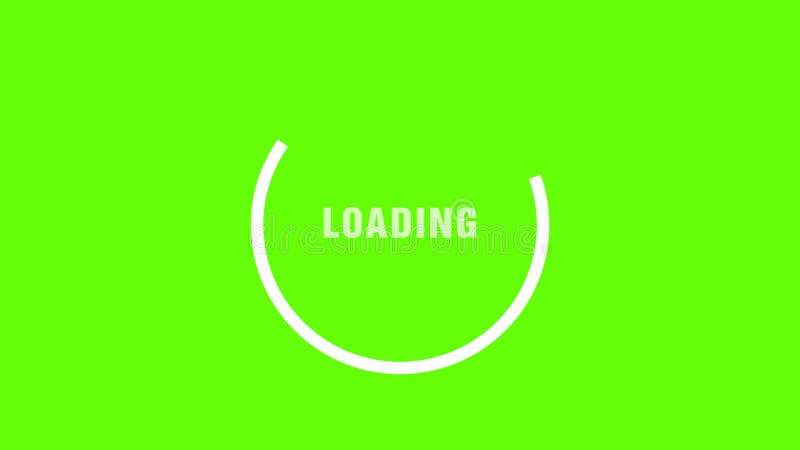 Internet Loading Screen Loop Generic Design Stock Video - Video of ...