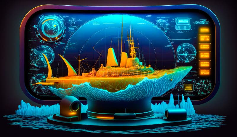 Illuminated Submarine Stock Illustrations – 69 Illuminated Submarine ...