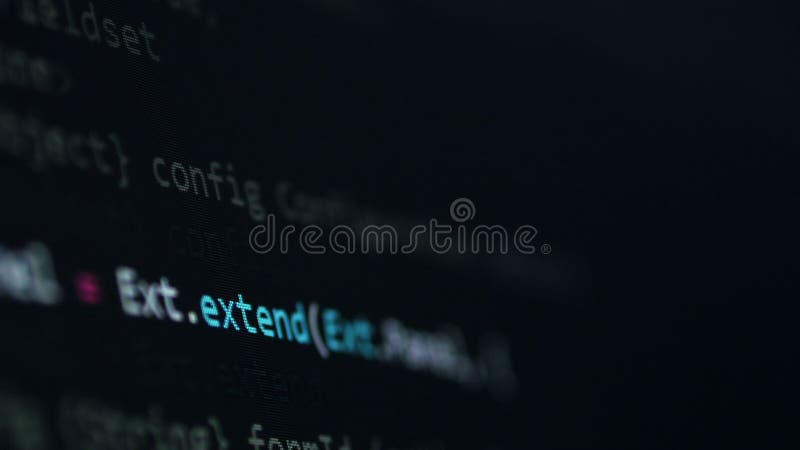 Computer Code is Turning Up and Getting Deleted from the Display Stock ...