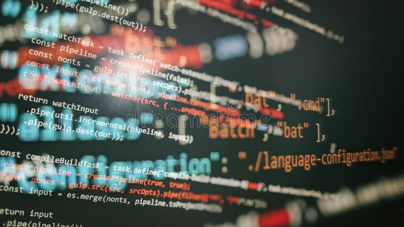 Computer Script Software Background Source Code Photo Website Programming Code Programmer