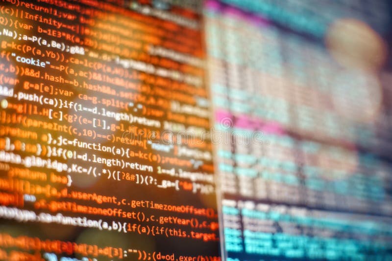 Computer Script. Web Develop Company Web Interface Icon for Software ...