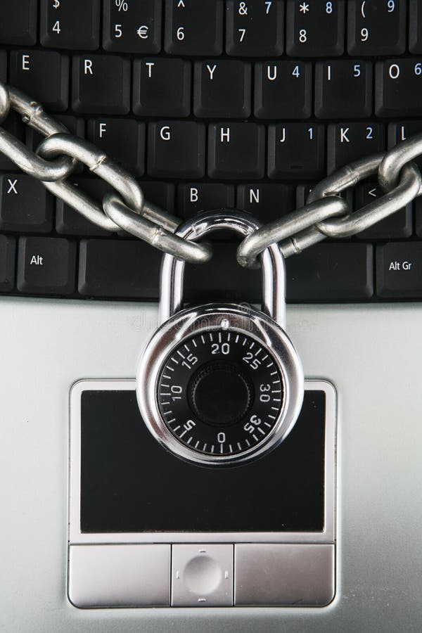 Computer Security stock photo. Image of mobile, padlock - 6189534