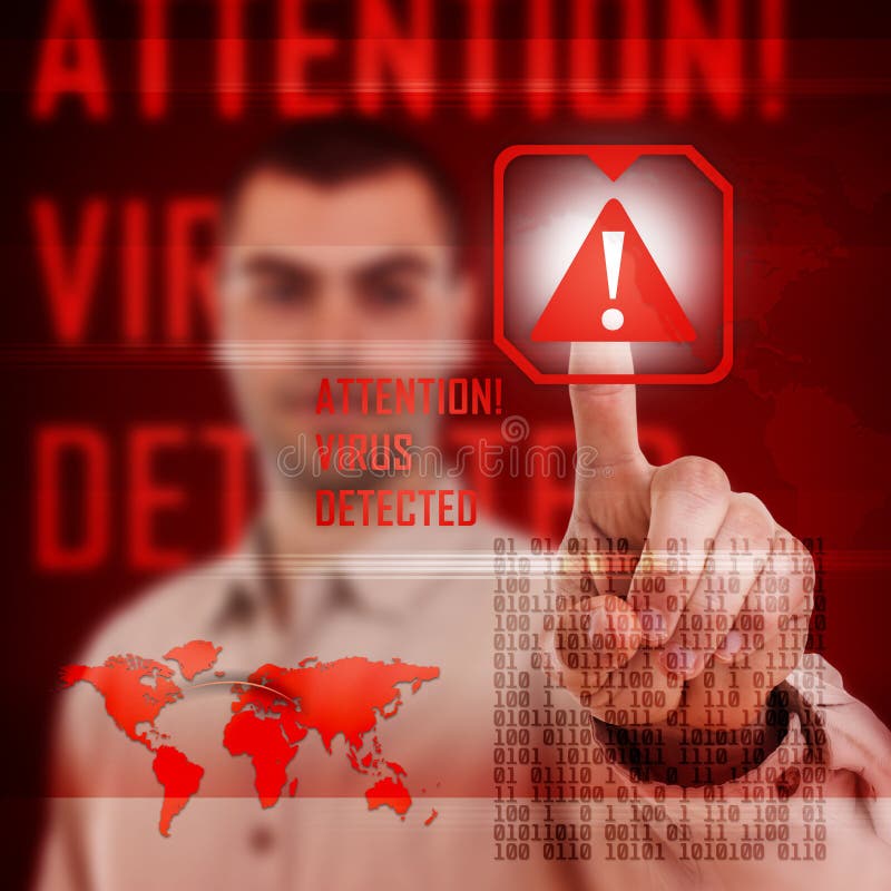 Computer security concept stock illustration. Illustration of fatal ... Computer security concept stock illustration. Illustration of fatal ...