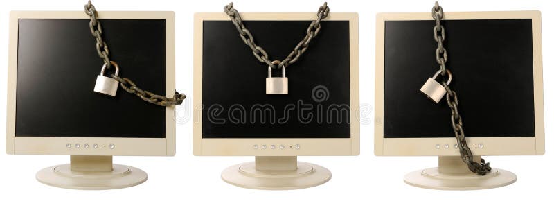 Computer Security Concept stock photo. Image of protect - 31783476