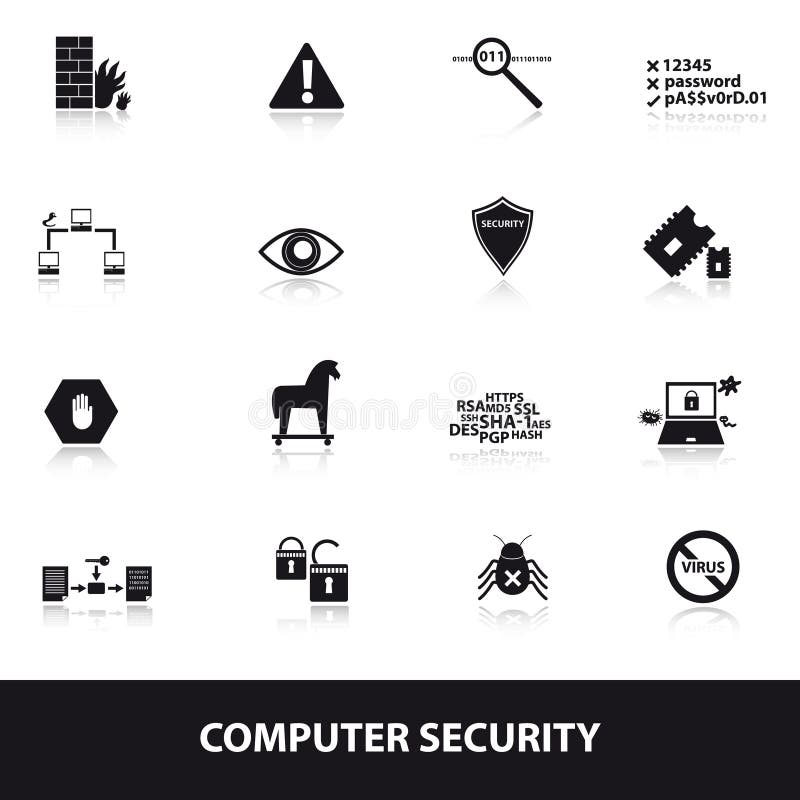 Cyber Security and Data Icons Stock Vector - Illustration of ... Cyber Security and Data Icons Stock Vector - Illustration of ...