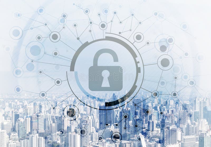 Computer Security and Information Technology Stock Photo - Image of ...