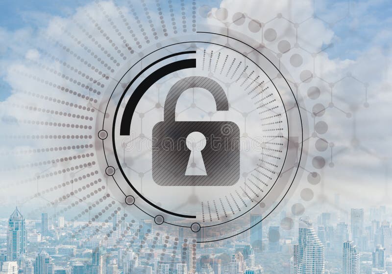 Computer Security and Information Technology Stock Photo - Image of ...