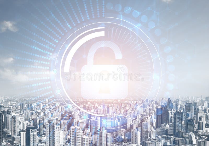 Computer Security And Information Technology Stock Photo - Image of ...