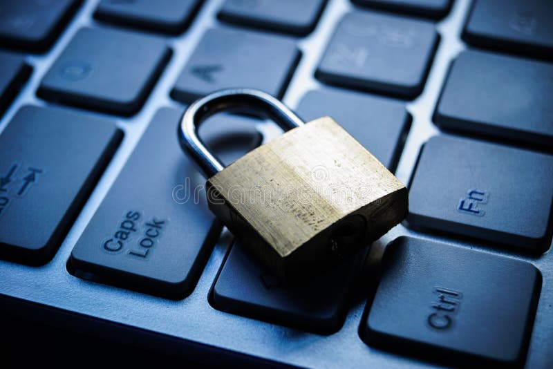 Computer security stock image. Image of breach, crime - 76304385