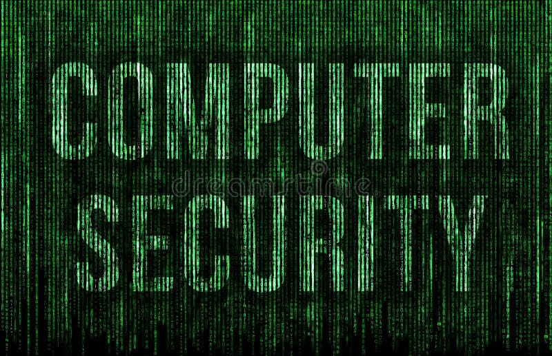 Computer Security stock illustration. Illustration of computing - 139558146