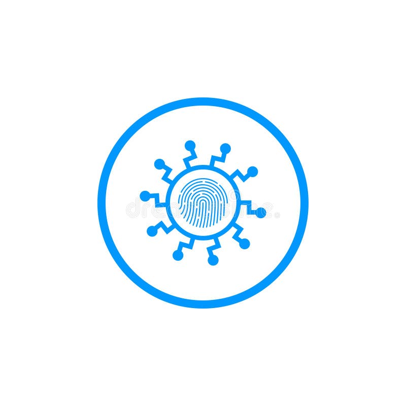 Cyber Security Black Color Icon Stock Vector - Illustration of lock ...