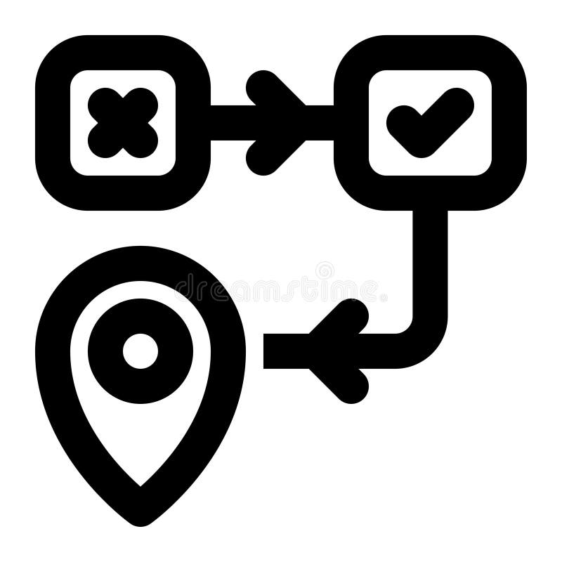 IP Address Spoofing Outline Icon Stock Vector - Illustration of ...