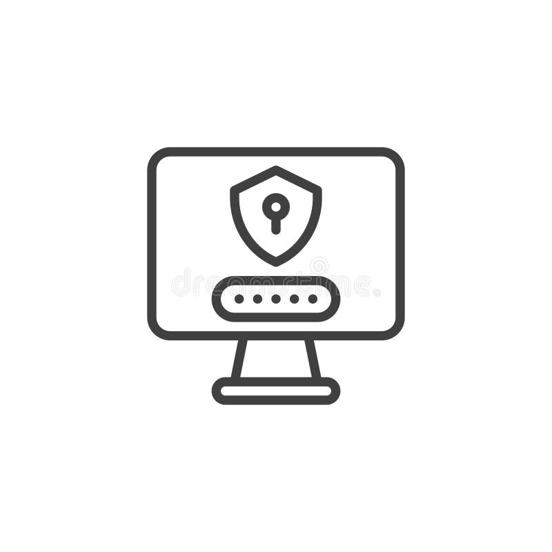 Security Password Combination. 3d Illlustration Stock Illustration ...