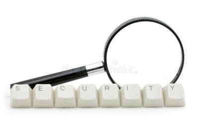 Computer security scan stock image. Image of scan, magnification - 1680017