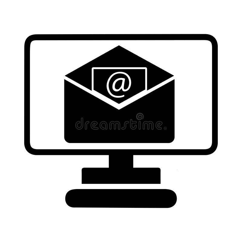 Computer, Send, Receive, Mail, Envelope, Computer Send Receive Email ...