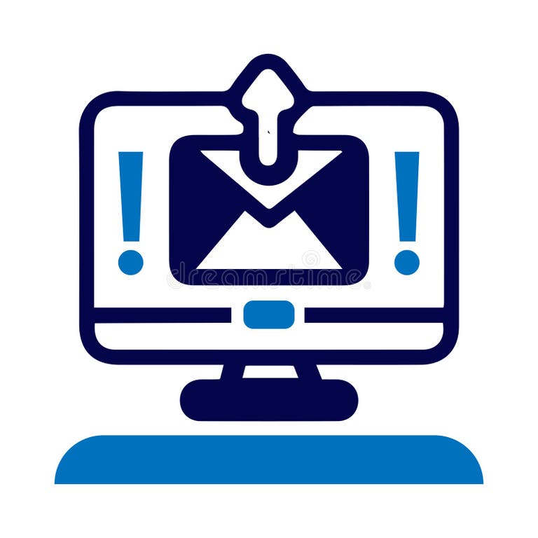 Computer, Send, Receive, Mail, Envelope, Computer Send Receive Email ...