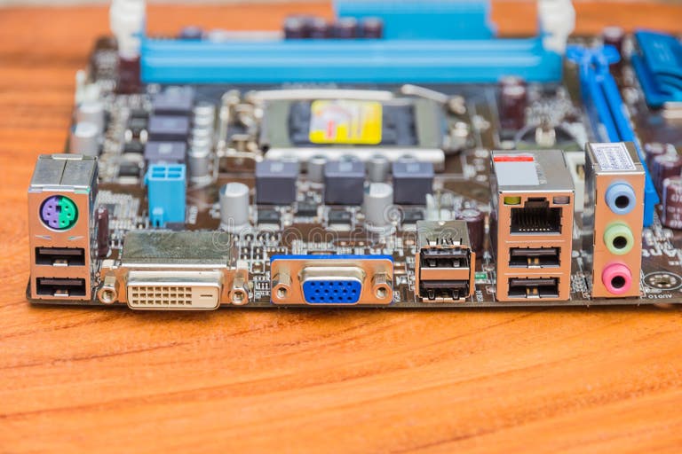 Computer Serial Port stock photo. Image of microcontroller - 28490236