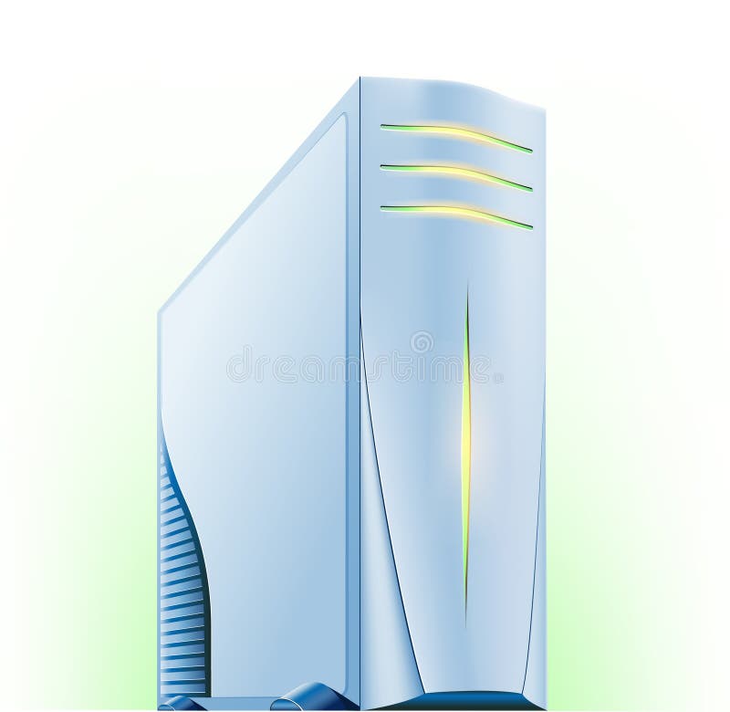 Computer server stock illustration. Illustration of networking - 38444263