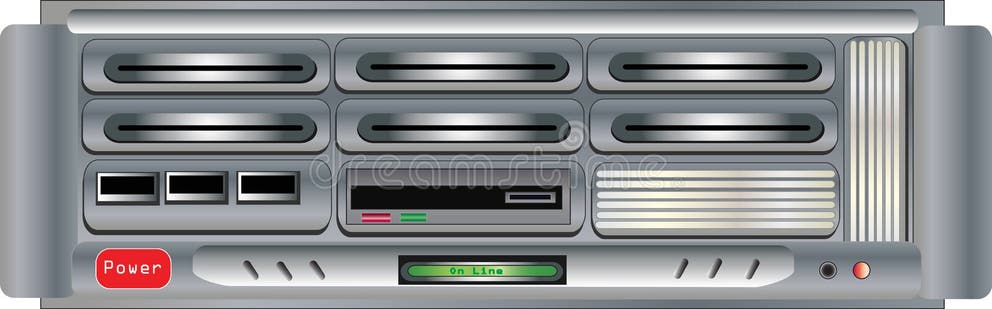 Racks Computers Stock Illustrations – 1,280 Racks Computers Stock ...