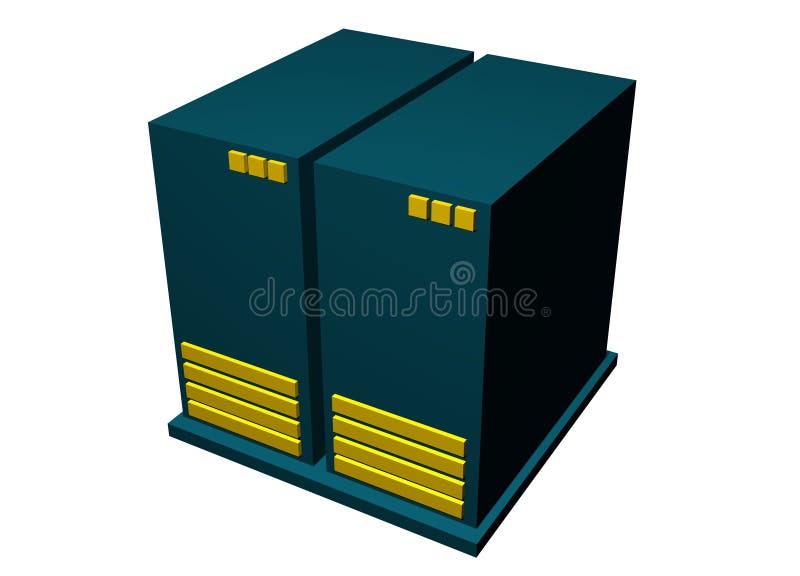 Computer Servers Clipart