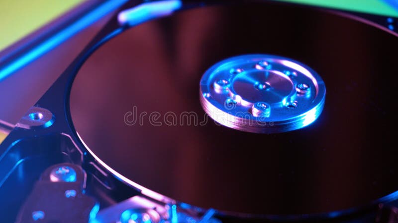 Computer or Server Close Up Hard Drive Storage Stock Photo - Image of ...