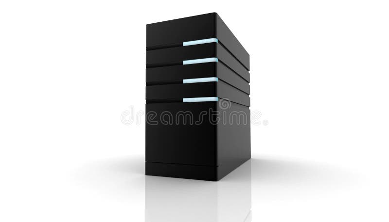Server rack stock illustration. Illustration of processor - 20245038