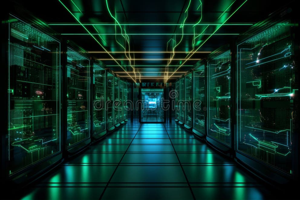 A Computer Server Farm Processing Data for Neural Network Training ...