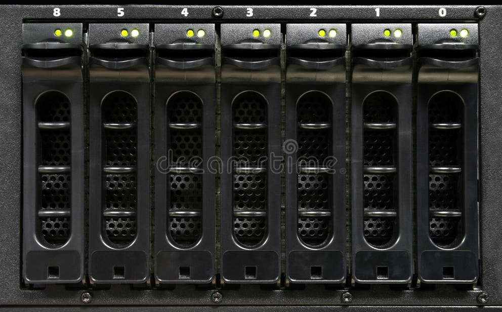 Computer/Server Hard Drives Stock Photo - Image of hard, unix: 698678