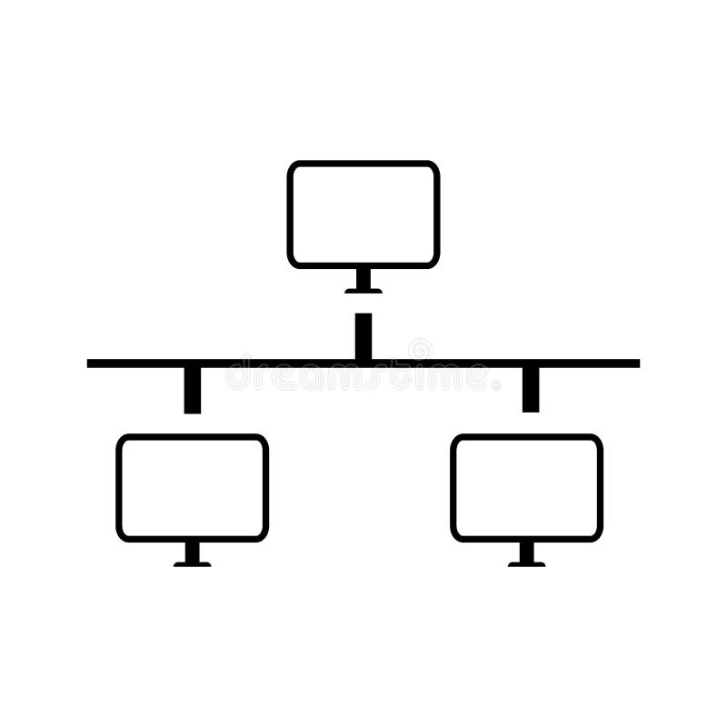 Computer Server Icon Design Stock Vector - Illustration of computer ...