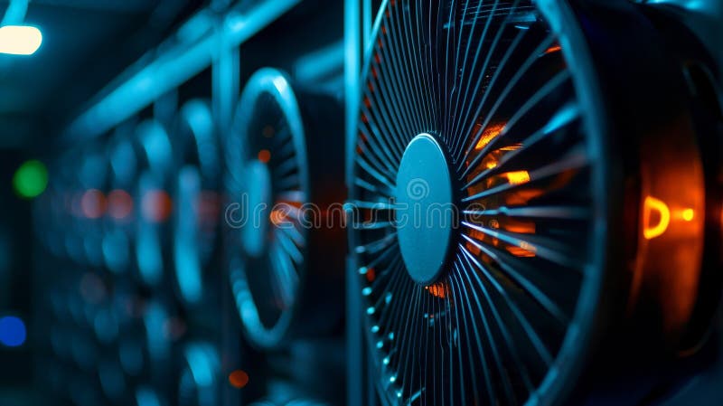 During Computer Server Operation, Cooling Fans Regulate Temperature and ...