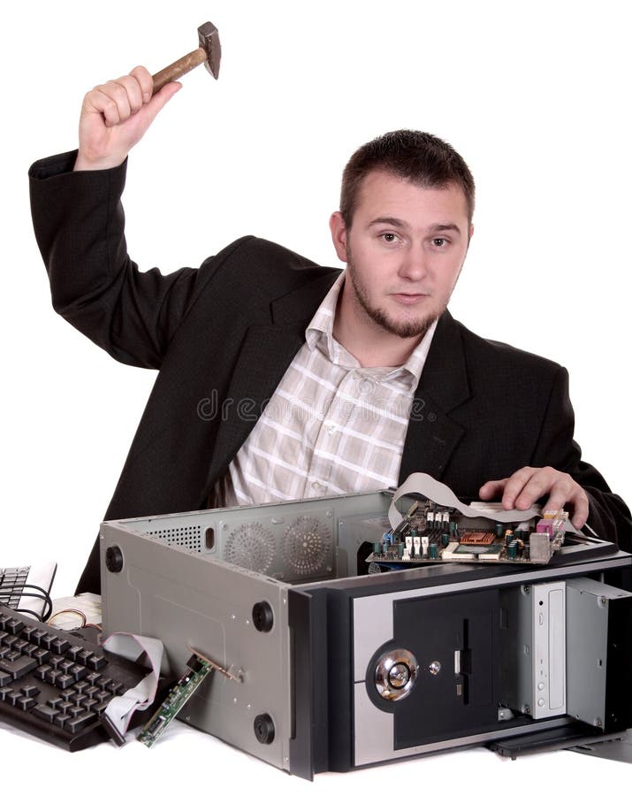 Computer service stock photo. Image of equipment, technician - 11516898