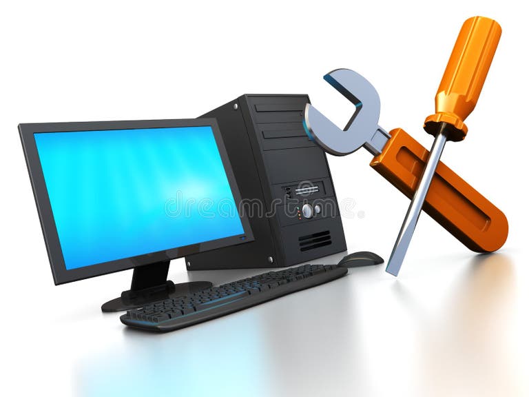 Service Computer Tool Stock Illustrations – 28,283 Service Computer ...