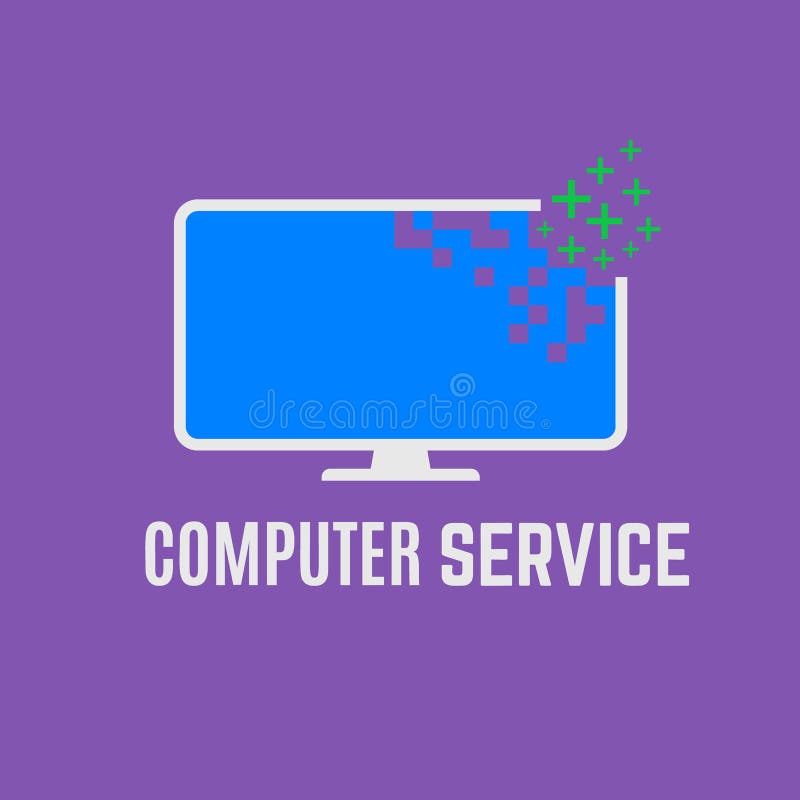 Computer Service Logo Stock Illustrations – 57,203 Computer Service ...