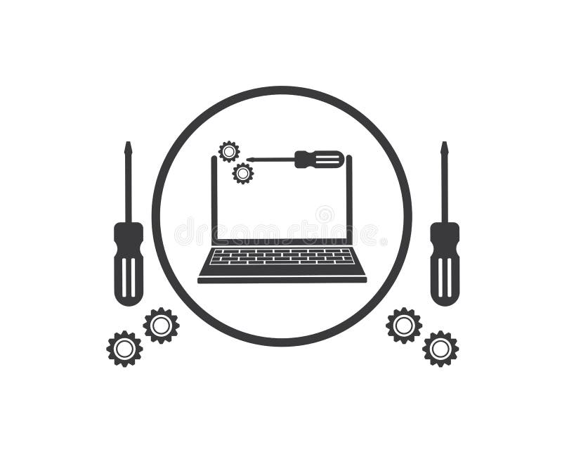 Electronic Service and Repair Icon Vector Illustration Design Stock ...
