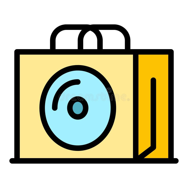 Computer Shop Icon Vector Flat Stock Illustration - Illustration of ...