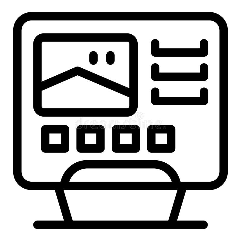 Computer Showing Photo Editing Software Interface with Tools Stock ...