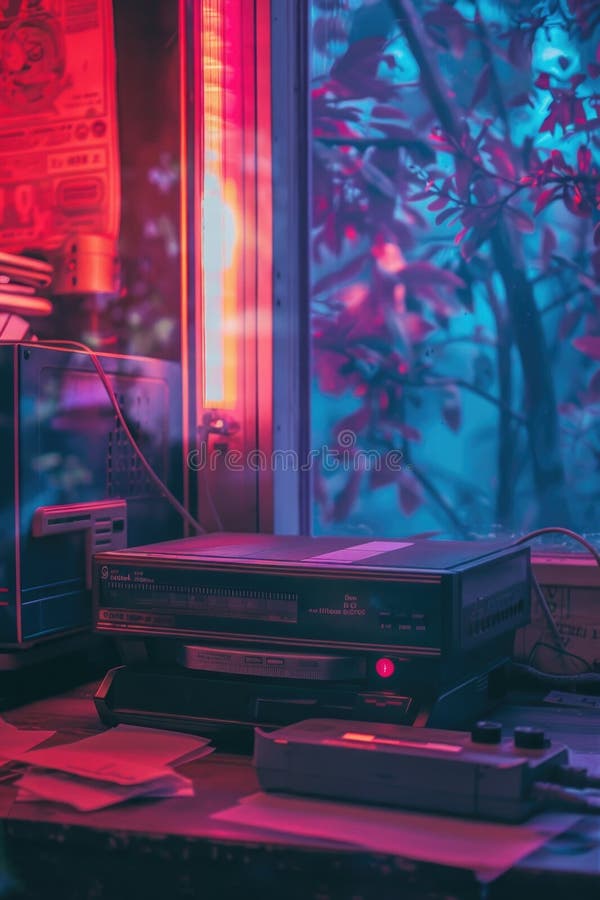 A Computer Sits on a Desk Next To a Window, Great for Office or Study ...