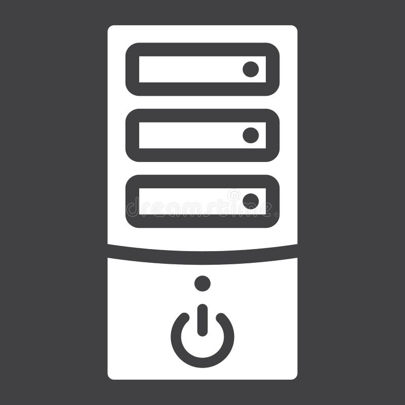 Computer Bug Solid Round Flat Multi Colored Icons Stock Illustration ...