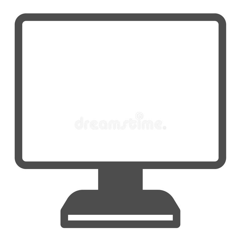 Monoblock Desktop Computer Stock Illustrations – 597 Monoblock Desktop ...