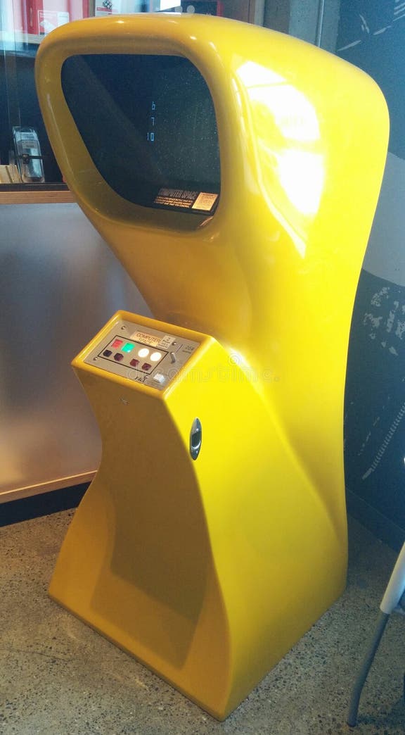 Computer Space - the First Arcade Game Ever Editorial Stock Image ...