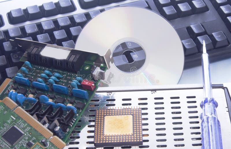 Computer Spare Parts stock image. Image of faulty, repair - 15060679